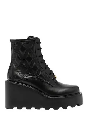 Valentino Garavani 95mm Quiltie 67 Boots - Black
