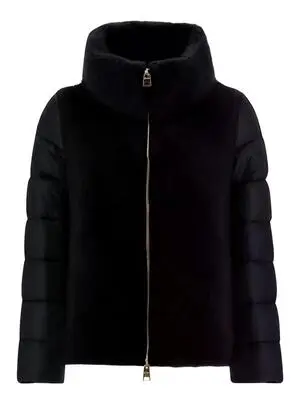 Herno Padded Zip Jacket - Black