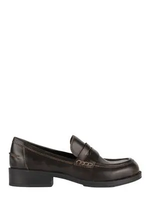 ASH Leather Loafer With Low Heel