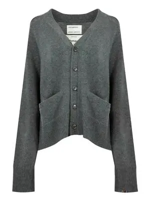 EXTREME CASHMERE X Papilli Pocket Short Cardigan - Grey