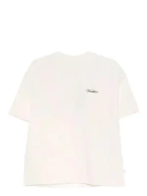 WRSTBHVR Logo-detail T-shirt - Neutrals