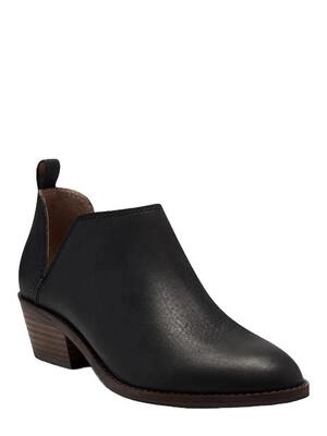 Lucky Brand Leather Fayth Bootie Black 03