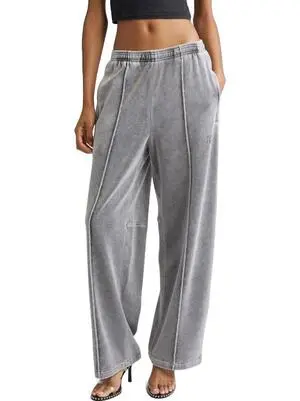 Alexander Wang Ombré Velour Track Pants - Washed Alloy