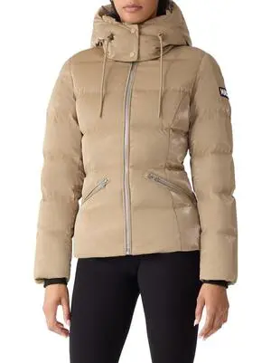 Mackage Madalyn Down Puffer Jacket - Lt Camel