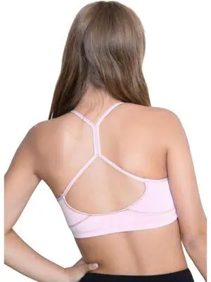 YELLOWBERRY Tink Strappy Sports Bra - Bubblegum