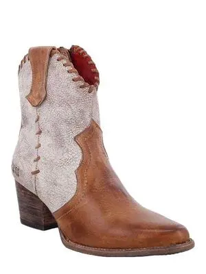 Bed Stu Baila Ii Western Boot - Tan Rustic Nectar Lux