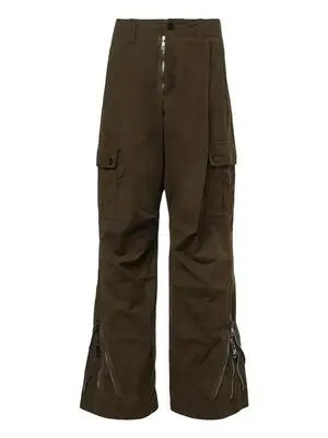 Dolce & Gabbana Zip-up Cargo Pants - Green