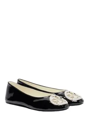 TORY BURCH Reva Patent Leather Ballet Flats