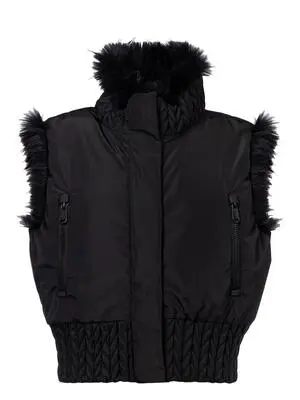 Goldbergh Dahlia Reversible Vest - Black