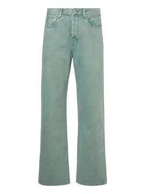 Jacquemus De-nîmes Mid-rise Straight Jeans - Green