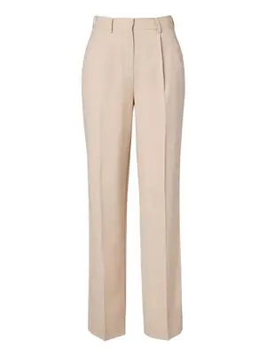AYA MUSE Soli High-rise Straight Pants - Beige