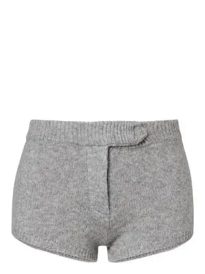 AYA MUSE Vita Knitted Shorts - Grey