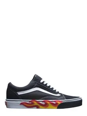 VANS Old Skool Flame Cut Outin Sneakers Black/true White