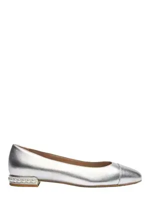 STUART WEITZMAN Pearl Flat - Silver