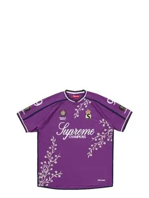 Supreme Floral Soccer Jersey - Purple