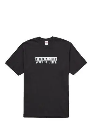 Supreme Split Tee Shirt - Black