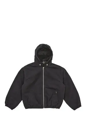 Supreme Faux Sherling Lined Bomber Jacket - Black