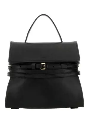 Moschino Small Tie Me Tote Bag - Black