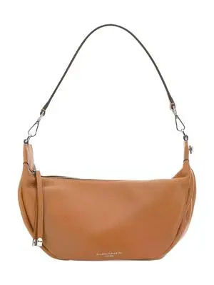 GIANNI CHIARINI Aisha Zip Shoulder Bag - Brown