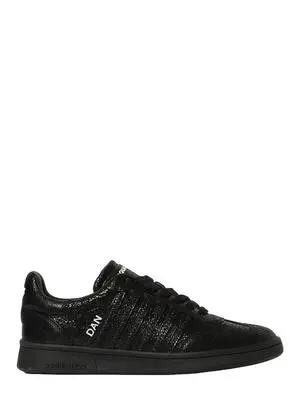 Dsquared2 Lace Up Sneakers - Black