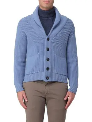 DRUMOHR Shawl Collar Sweater - Blue