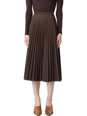 MAISON MARGIELA Pleated Skirt Brown