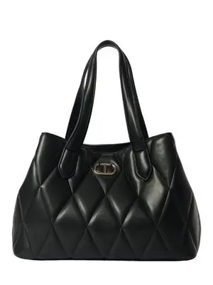 TWINSET Quilted Shoulder Bag - Black