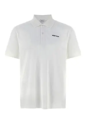 Alexander McQueen Polo Shirt - White