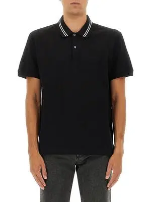 Alexander McQueen Polo Shirt Men Black