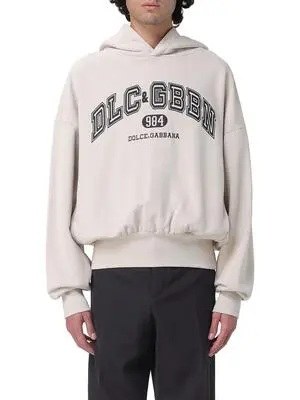 Dolce & Gabbana Logo Graphic Sweatshirt - Beige