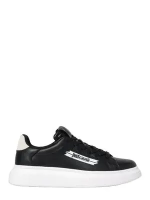 Just Cavalli Lace-up Sneakers - Black
