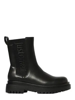 JUST CAVALLI Flat Ankle Boots
