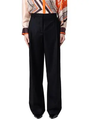 Paul Smith Wide Leg Trousers - Black