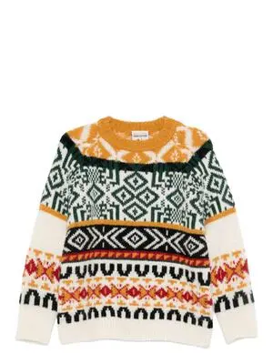 SEMICOUTURE Ottavio Wool-blend Jumper - Multi