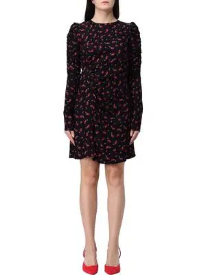 MAR DE MARGARITAS Floral Print Dress - Black 1