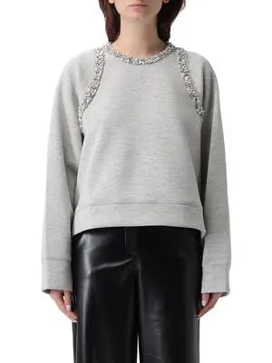 PINKO Long Sleeve Embellished Sweatshirt