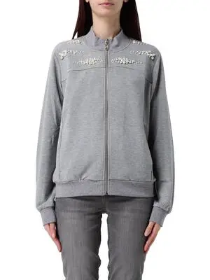 Liu Jo Embellished Sweatshirt - Grey