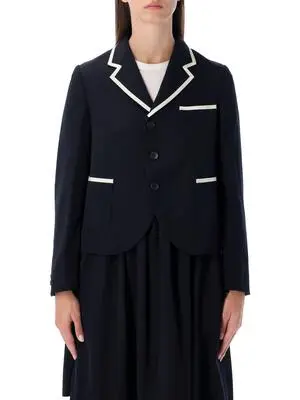 Comme Des Garçons Tailored Jacket - Blue