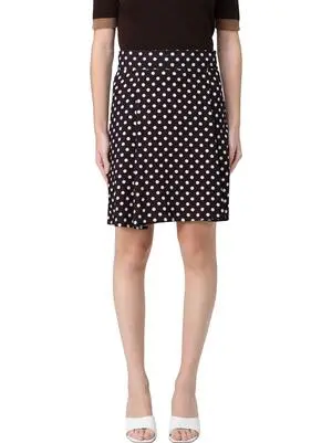 MAR DE MARGARITAS Polka Dot Skirt - Black