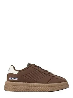 TWINSET Platform Sneakers - Brown