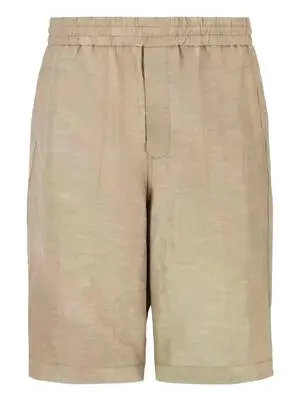 Giorgio Armani Elasticated Shorts - Neutrals
