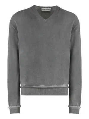 Our Legacy Parallel Wool Sweater - Grey