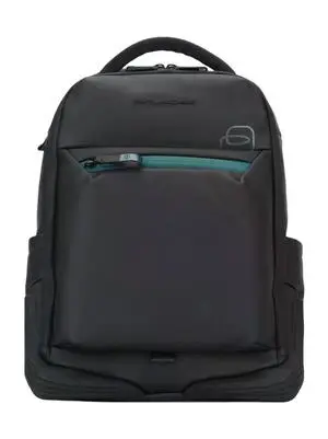 PIQUADRO Zipped Backpack Black