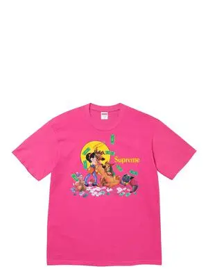 Supreme All Dogs Go To Heaven Tee - Pink