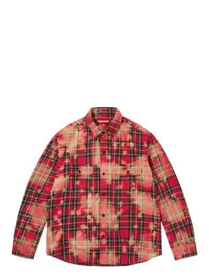Supreme X The Exorcist Flannel Shirt - Red