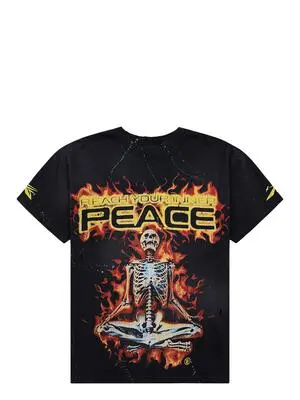 HELLSTAR Hellstar Inner Peace Skeleton T-Shirt