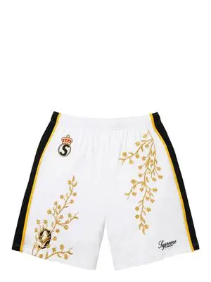 Supreme Floral Soccer Short - White