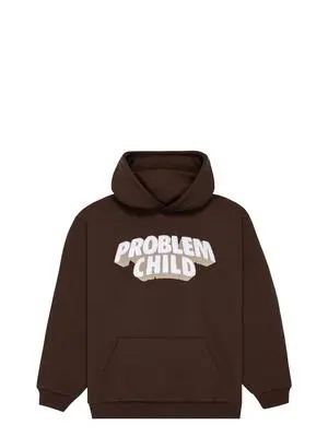 GOLF WANG Problem Child Hoodie - Brown