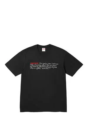 Supreme Joke Tee - Black