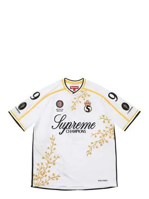 Supreme Floral Soccer Jersey - White
